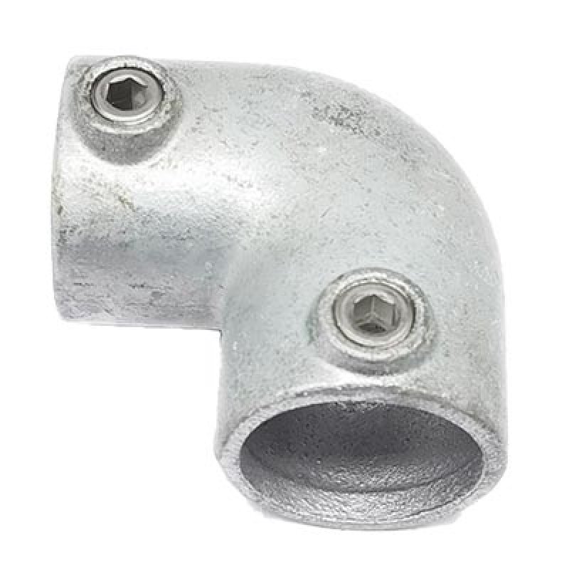 Pipe Handrail Fittings 90 Degree 2 Way Elbow 125